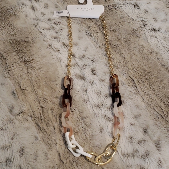 Ann Taylor Factory | Jewelry | Nwtann Taylor Fctory Tortoise Shell Link ...